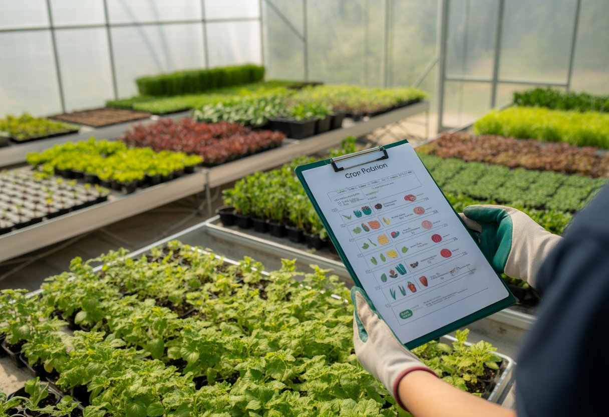 Greenhouse Crop Rotation Planner: 7 Essential Tips to…